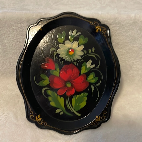 Russian | Accents | Russian Trinket Hand Painted Trinket Tray 5 | Poshmark